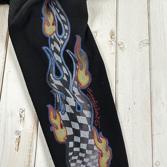 Greedy Unit | Shirts | Greedy Unit Ny Graffiti All Over Thermal Ls ...